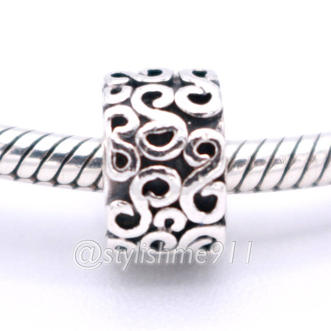 Authentic PANDORA Swirls Clips - Etsy