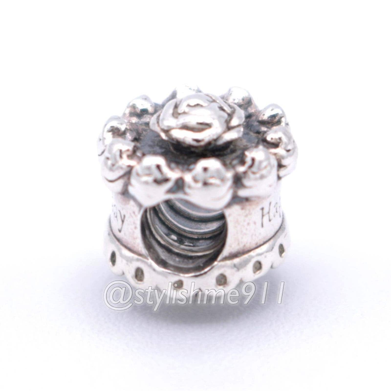 Authentic Pandora Happy Birthday Cake Charm 791289 - Etsy
