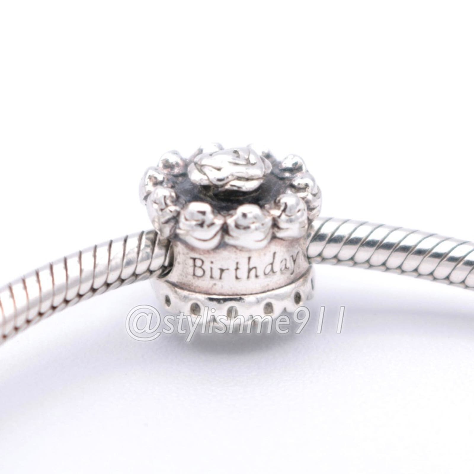 Authentic Pandora Happy Birthday Cake Charm 791289 - Etsy