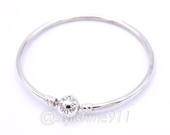 Authentic Pandora BANGLE Bracelet 925 Sterling Silver / Pandora ...