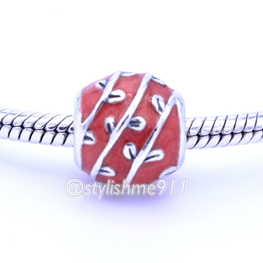 Authentic PANDORA Retired Red Vines Charm - Etsy