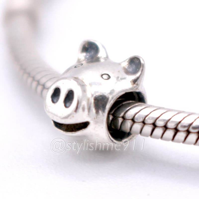 Pig Charm Bracelet - Etsy