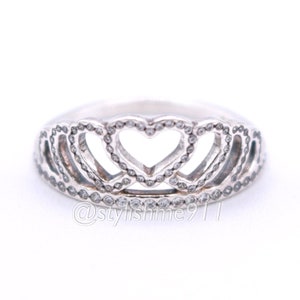 Original Pandora Herz Tiara Ring Etsy
