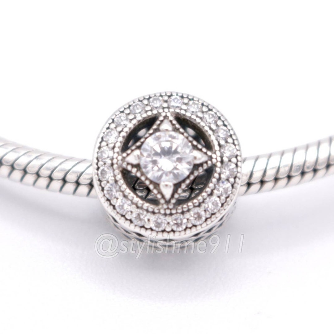 Authentic Pandora Vintage Allure Charm - Etsy