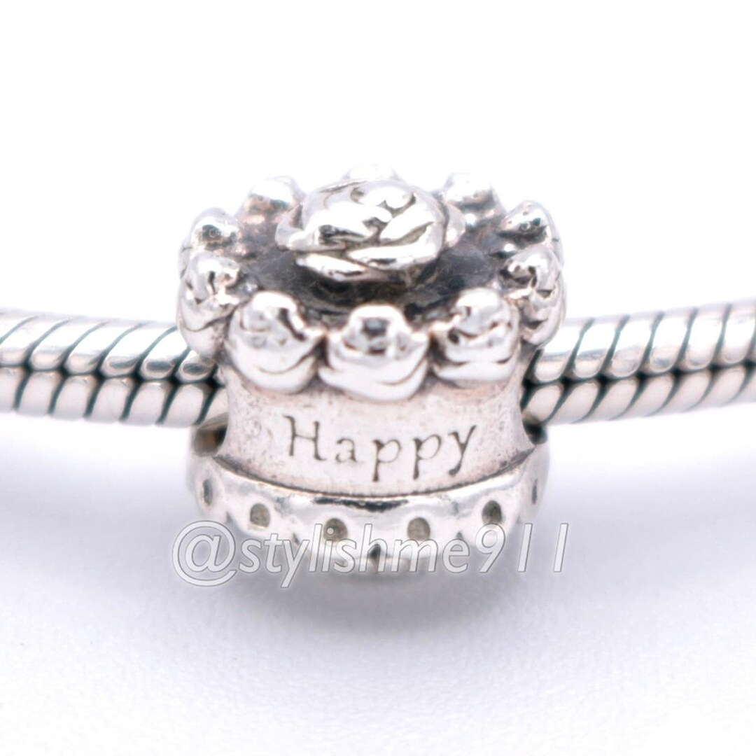 Authentic Pandora Happy Birthday Cake Charm 791289 - Etsy