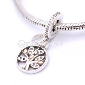 Authentic Pandora Family Heritage Tree Dangle Charm 791728CZ - Etsy
