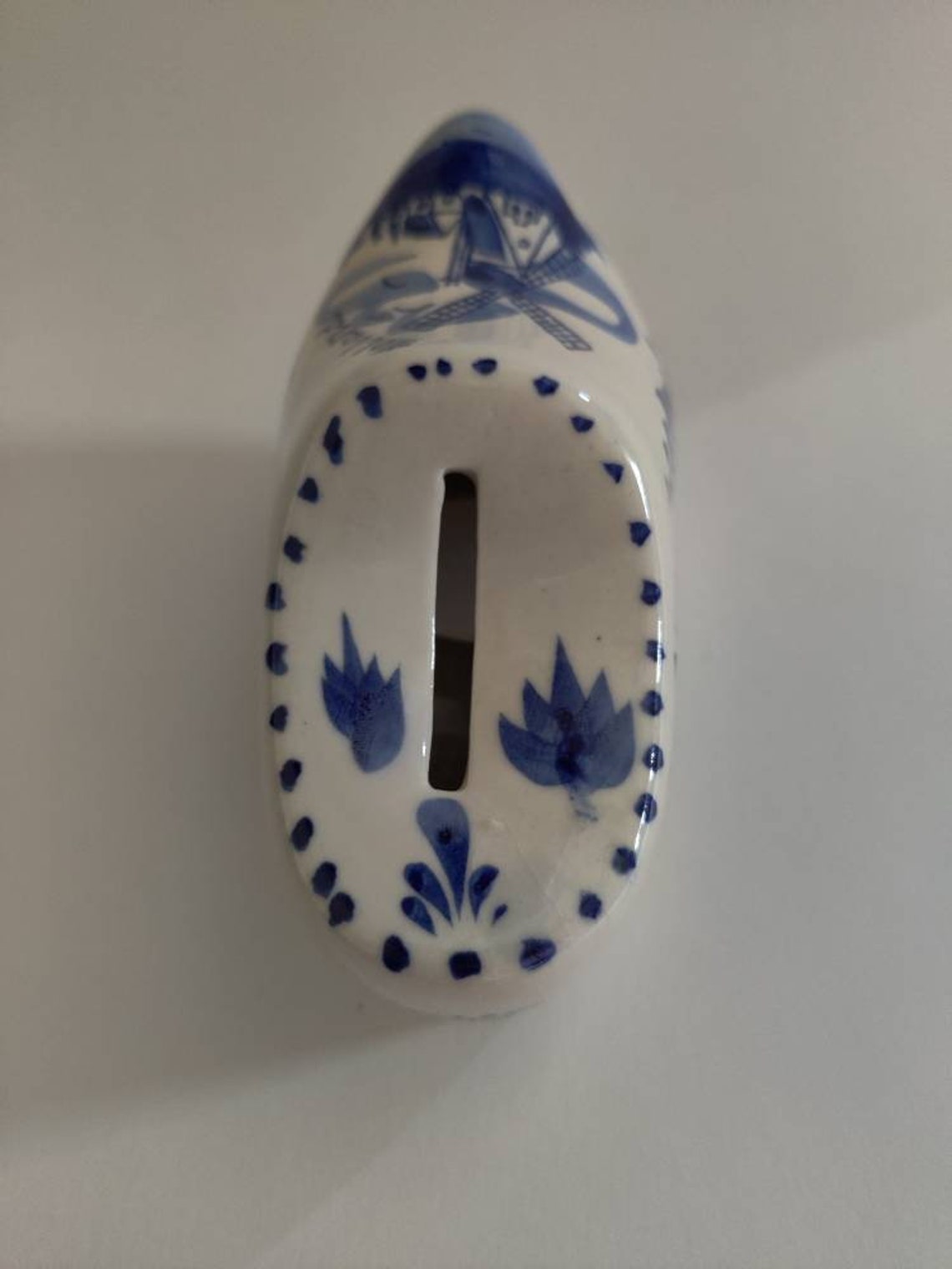Blue Delft Bank,delft Blue Holland Clog Bank, Souvenir From Holland ...