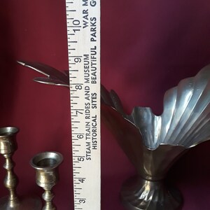 Vintage Brass Vase,80s Brass Vase, - Etsy