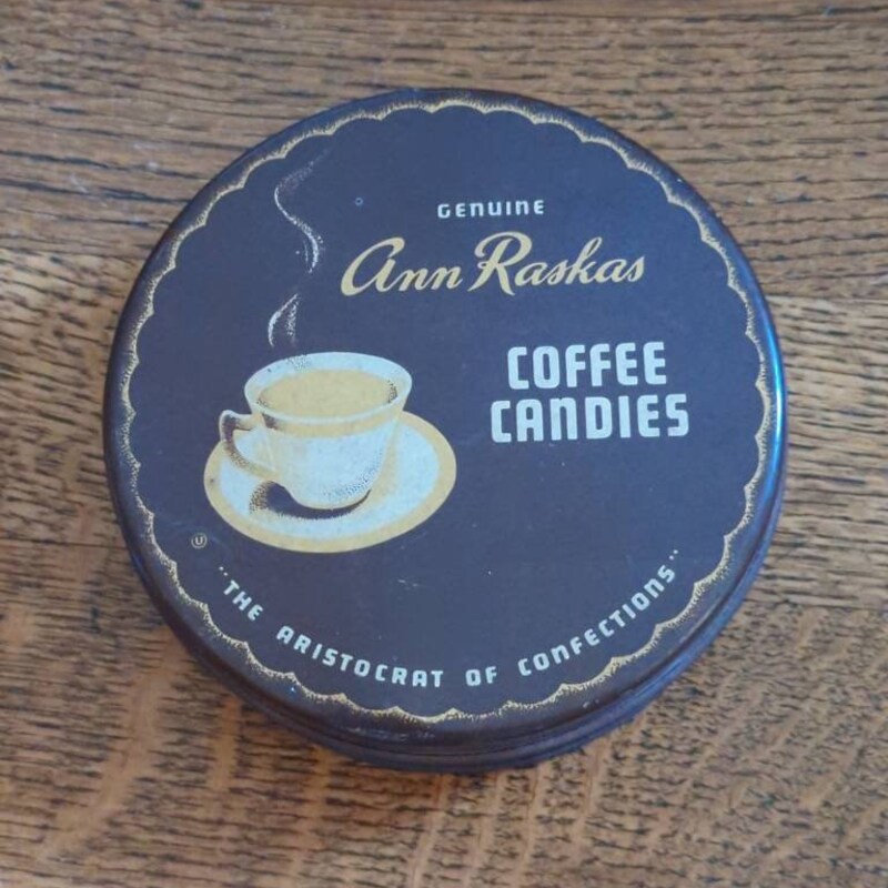 Vintage Candy Tin - Etsy