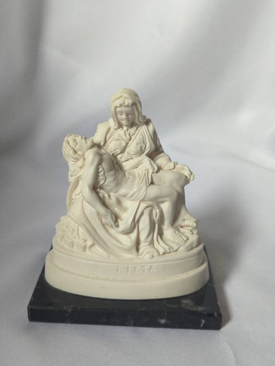 Arnaldo Giannelli Pieta,vintage Replica Pieta,signed Alabaster Pieta ...