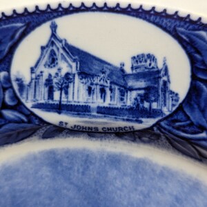 Andrew Jackson Plate, Greenleaf and Crosby Plate,blue and White Plate ...
