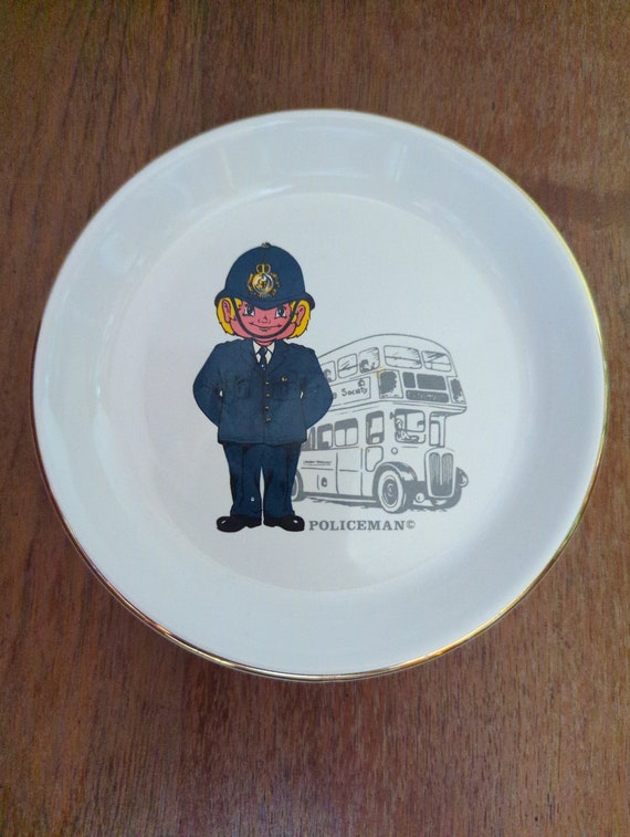 British Bobby, British Bobby Trinket Dish, Double Dec… - Gem