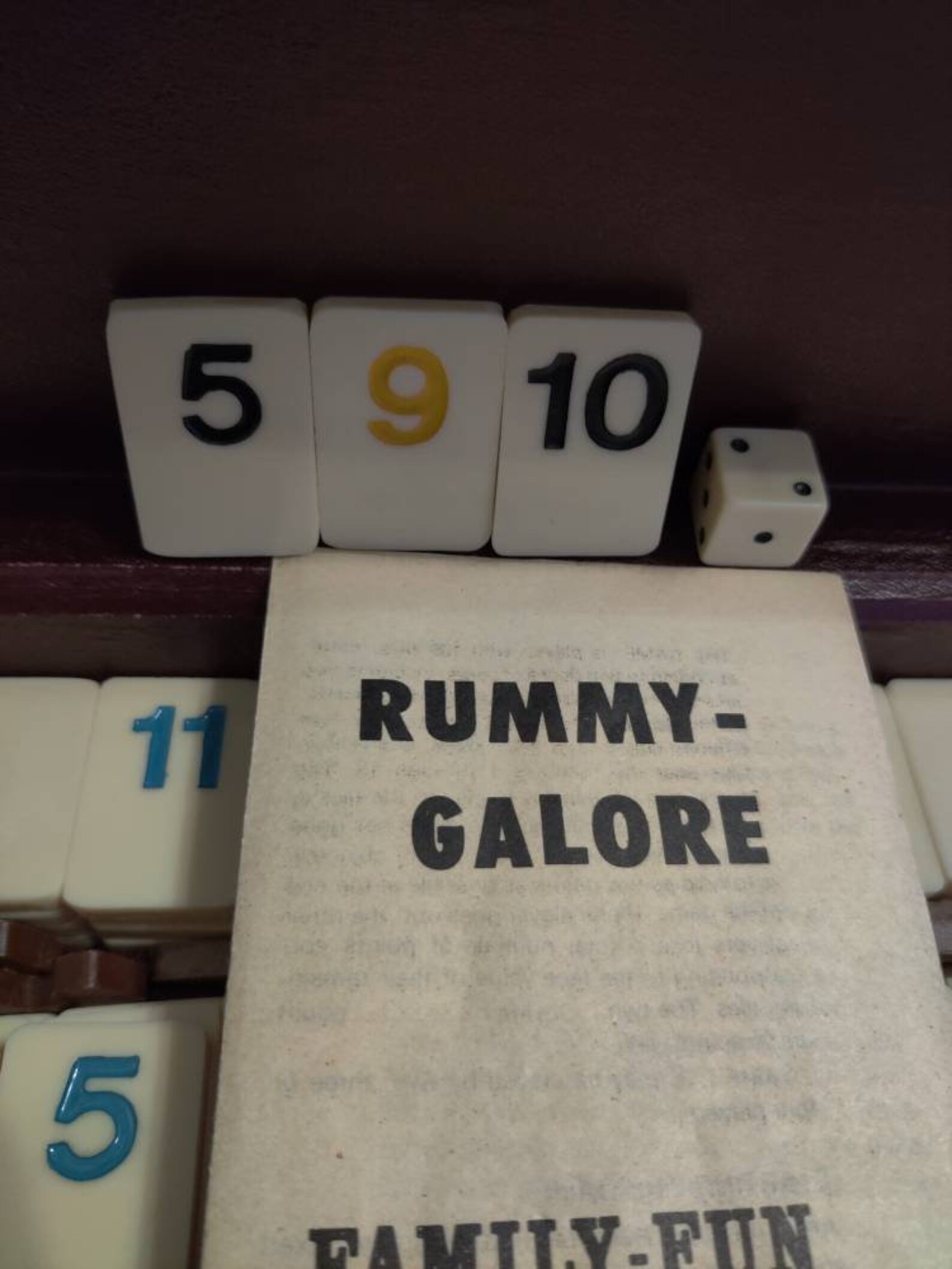 Rummy-Galore Game Tile Rummy GameTile DiceDice Rummy | Etsy