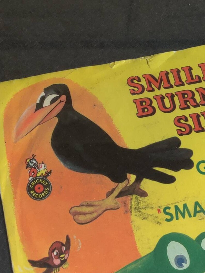 Smiley Burnette1953 Grandpa Frog Framed 45 Grandpa Frog - Etsy