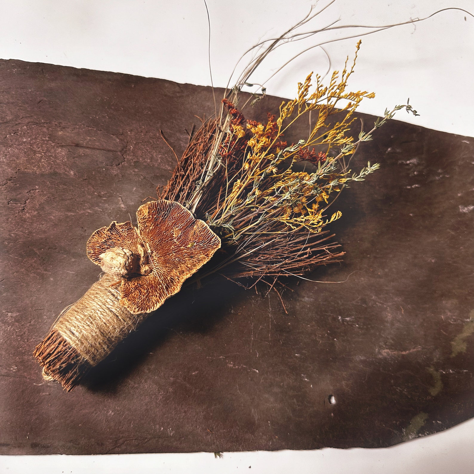 RUSTIC CINNAMON BROOM/ Fall Decor/ Mushroom / Besom Broom / New Home ...