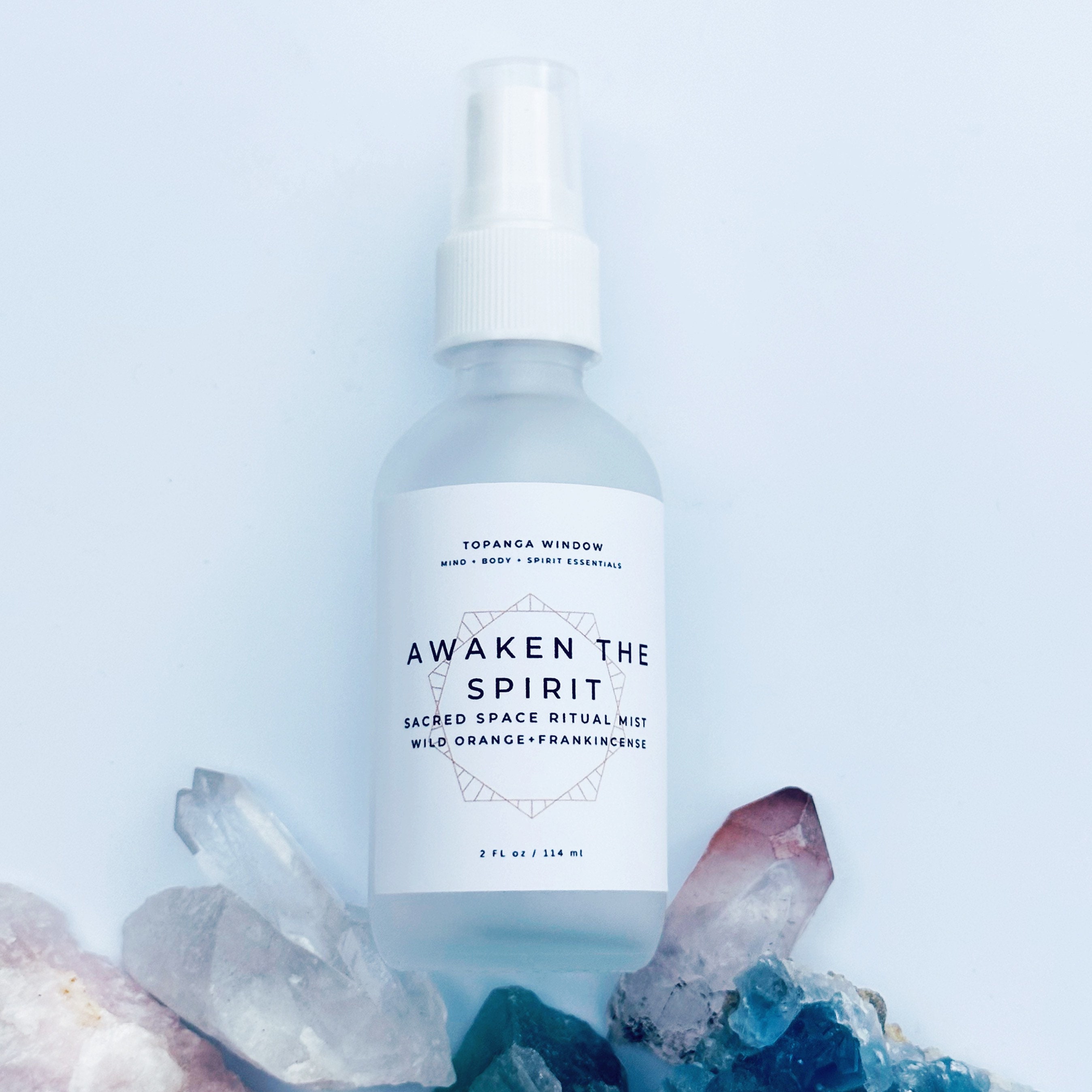 AWAKEN THE SPIRIT Sacred Space Ritual Mist / Frankincense/ Wild Orange ...