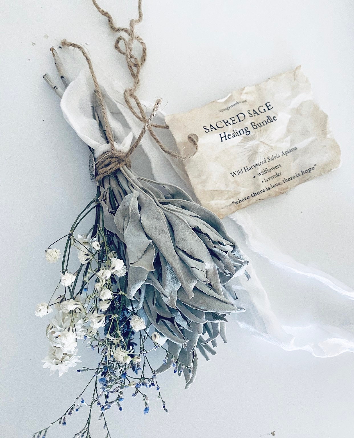 SACRED SAGE BUNDLE / Sustainable White Sage Stick /healing - Etsy