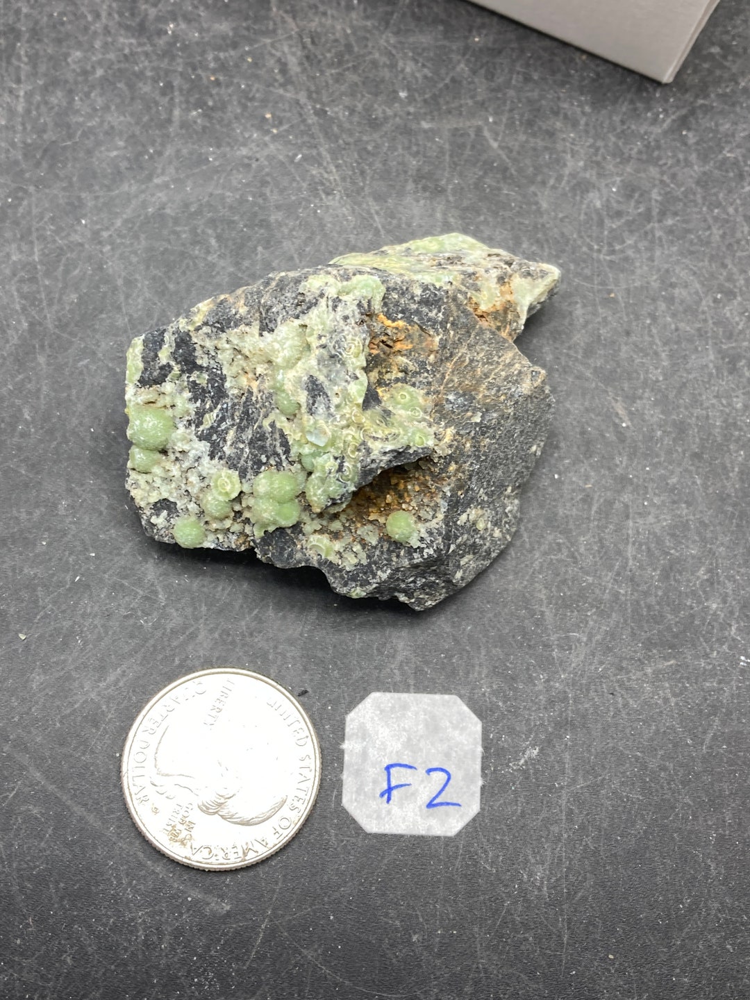 Arkansas Botryoidal Green Wavellite F2 - Etsy