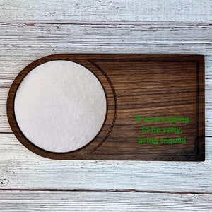 Margarita Salt Rim Tray/ Margarita Glass Rimmer/ Margarita Tray/ If You ...