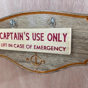 Nautical Captain Boat Sign/ Maritime Decor/nautical Decor/ Boat Sign ...