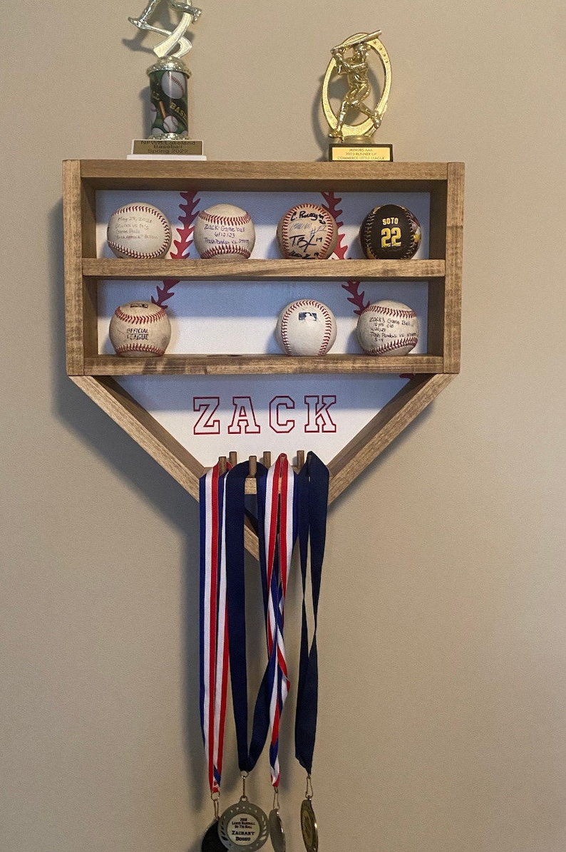 Baseball Display Case/ Baseball Game Ball Display/ Baseball Display ...