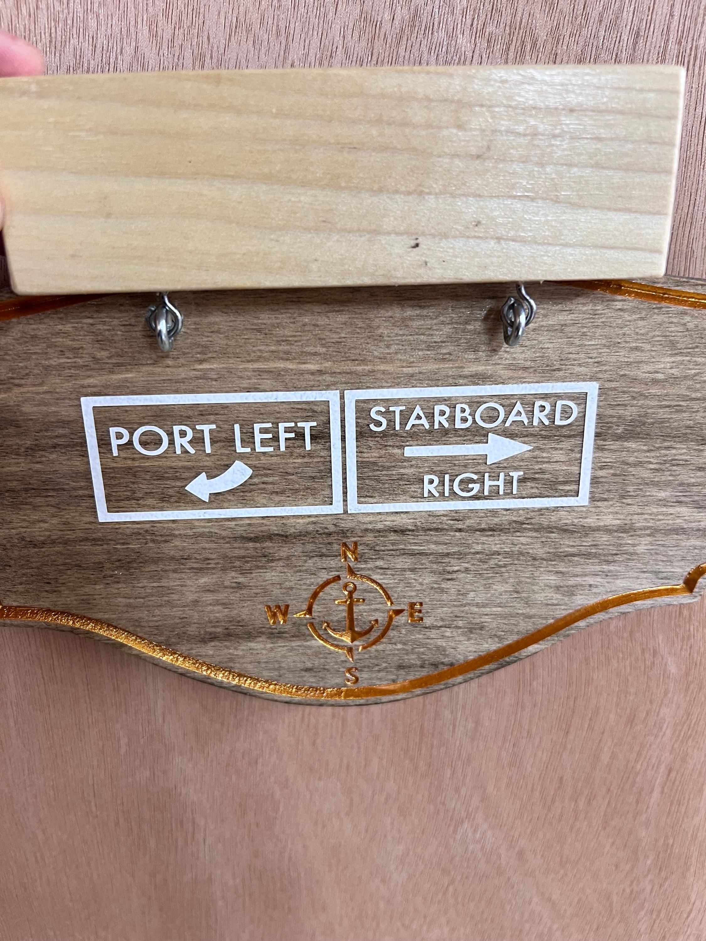 Nautical Captain Boat Sign/ Maritime Decor/nautical Decor/ Boat Sign ...