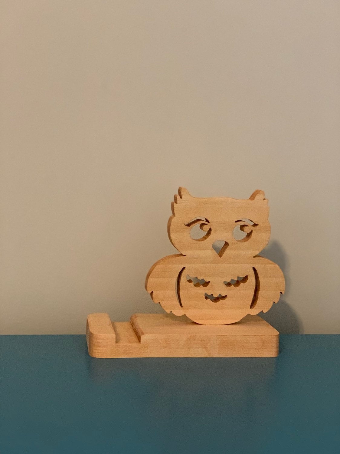 Owl Cell Phone Holder/ Owl Decor/ Owl Gifts/ Cell Phone Stand/ | Etsy