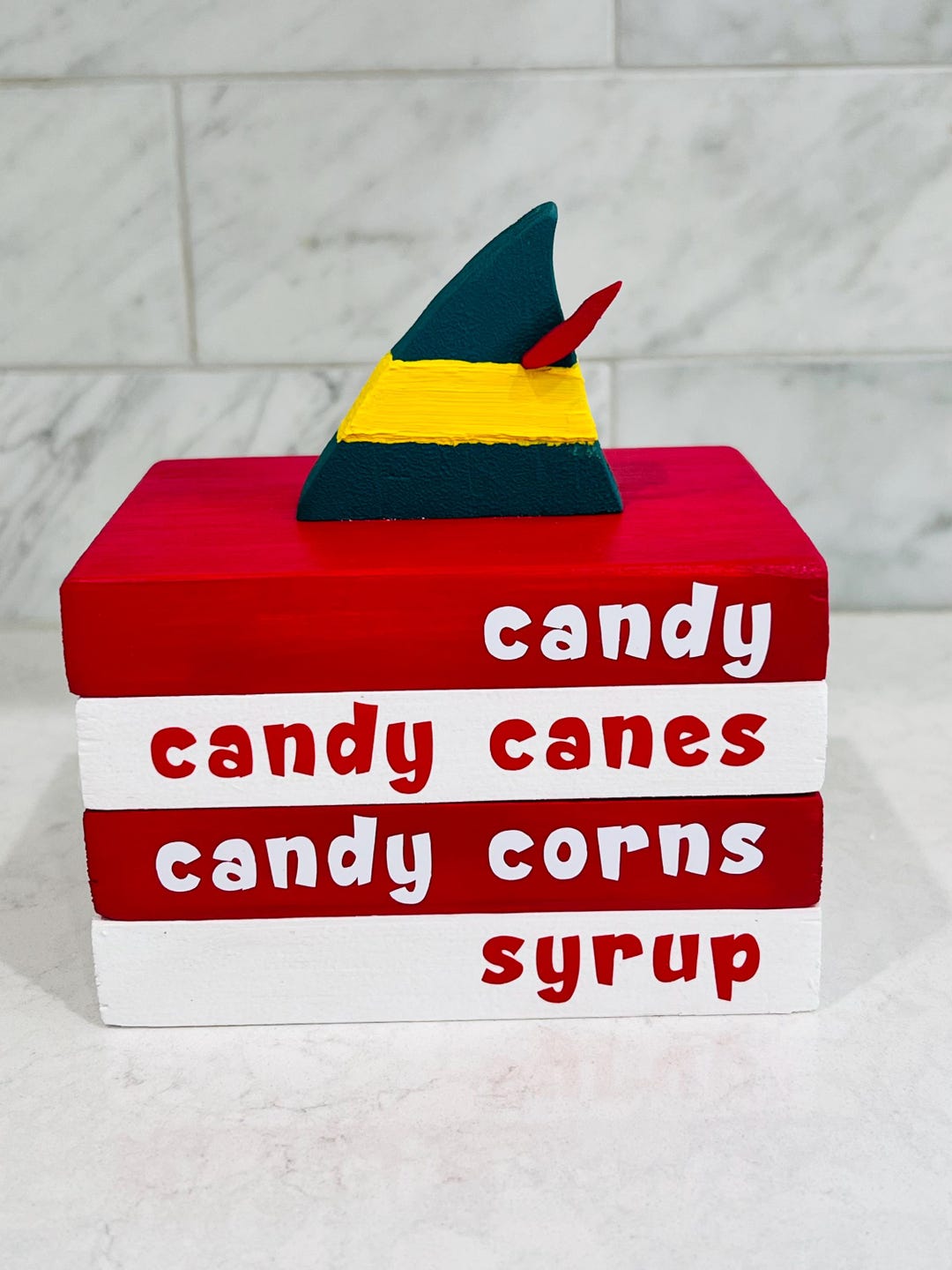 Elf Movie Inspired Holiday Decor/ 4 Main Elf Food Groups/ Christmas ...