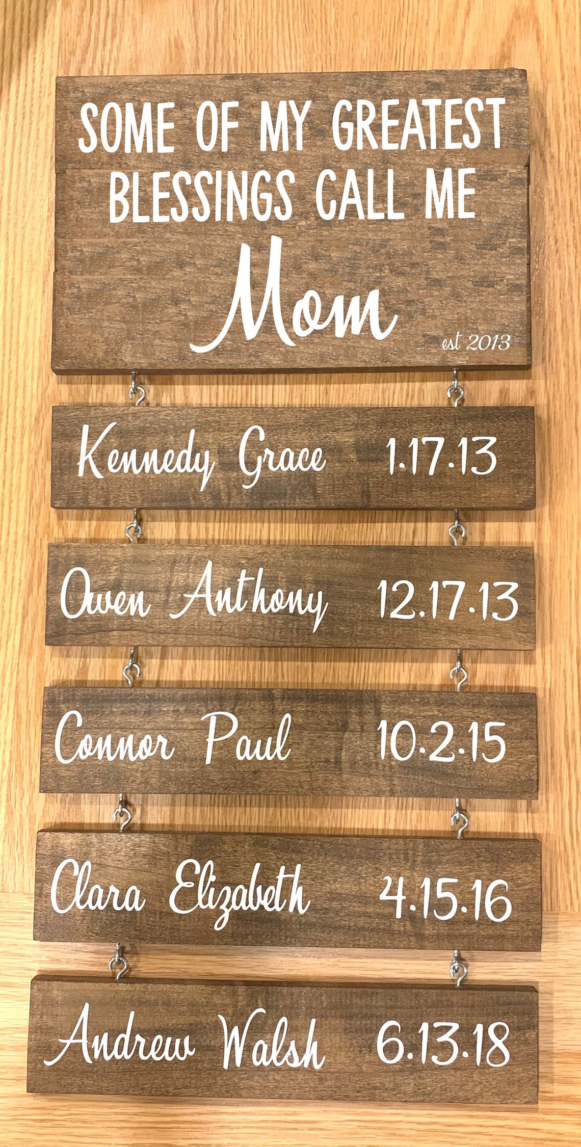 Mother Sign/ Mom Sign/ Mommy Sign/ Mothers Day Gift/ Wood Sign/ House ...