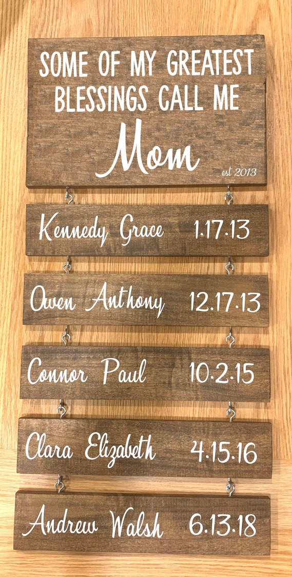 Mother Sign/ Mom Sign/ Mommy Sign/ Mothers Day Gift/ Wood - Etsy.de