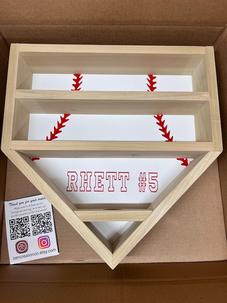 Baseball Display Case/ Baseball Game Ball Display/ Baseball Display ...