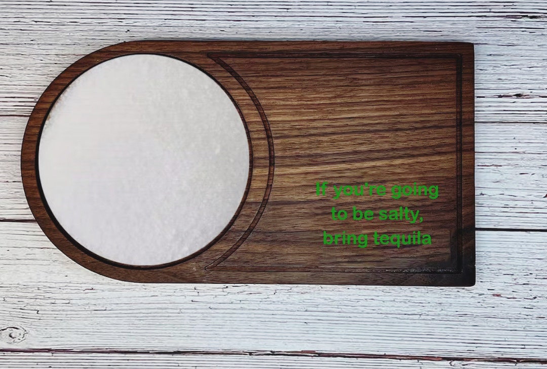 Margarita Salt Rim Tray/ Margarita Glass Rimmer/ Margarita Tray/ If You ...