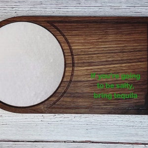 Margarita Salt Rim Tray/ Margarita Glass Rimmer/ Margarita Tray/ If You ...