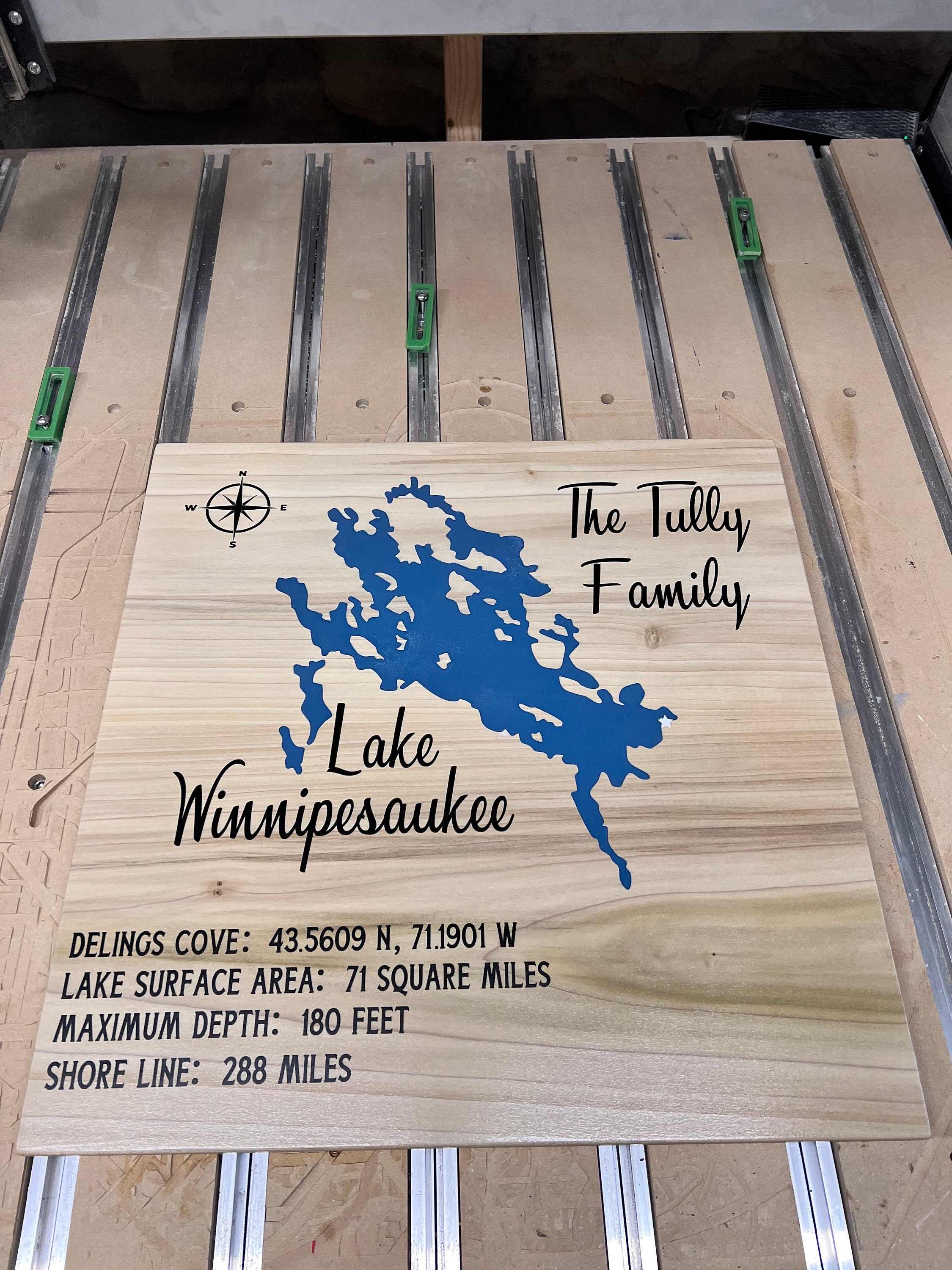Lake Winnipesaukee Sign/ Lake Winnipesaukee Art/ Lake Life Wooden Sign ...