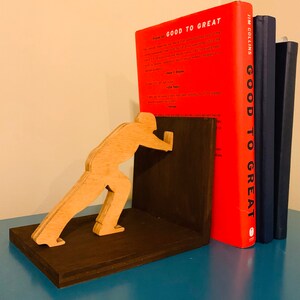 Book End/ Bookend/ Wood Bookend - Etsy