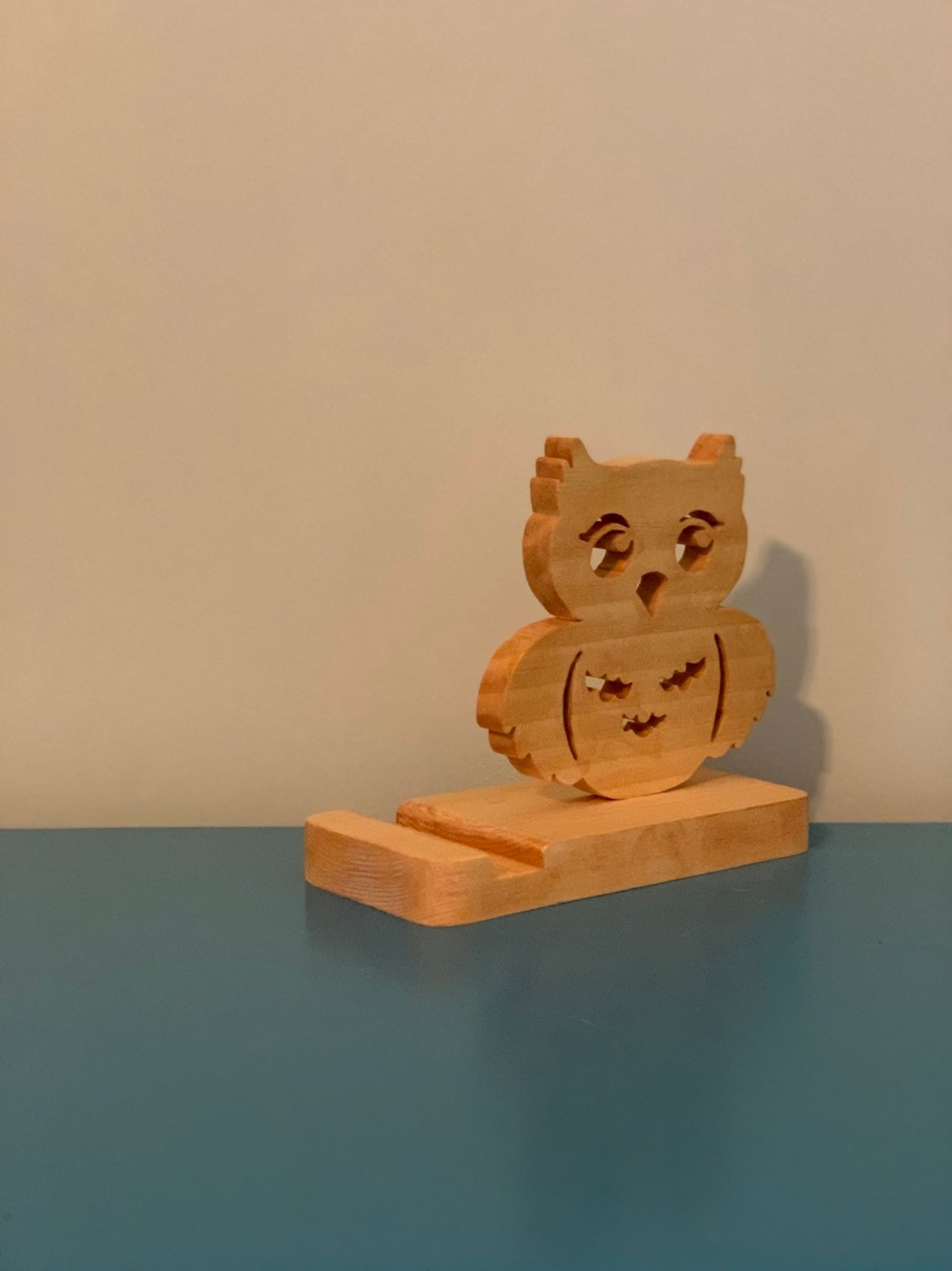 Owl Cell Phone Holder/ Owl Decor/ Owl Gifts/ Cell Phone Stand/ - Etsy