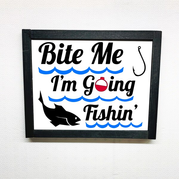 Funny Fishing Signs - Etsy
