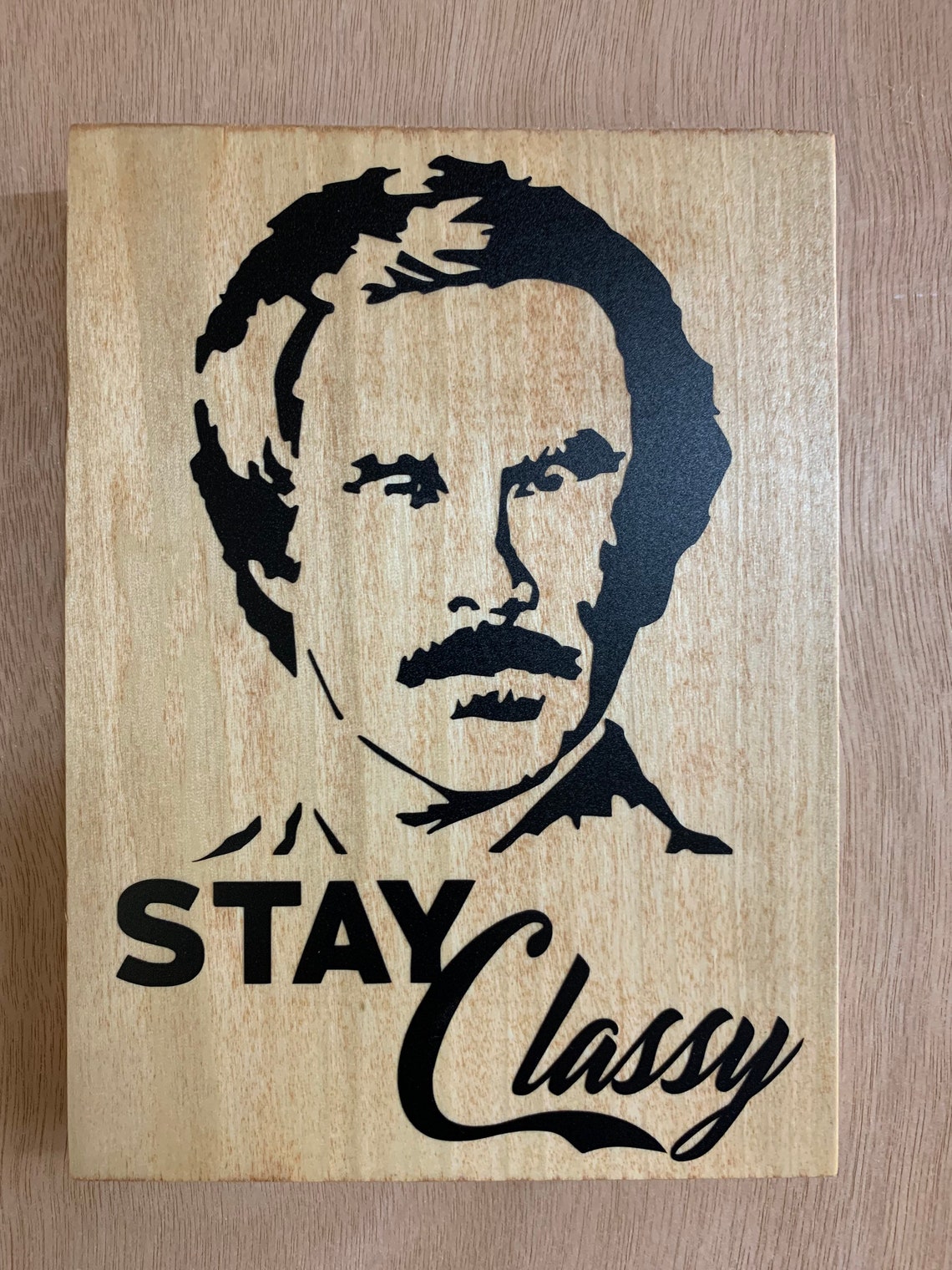 Anchorman Sign/ Man Cave Sign/ Bar Sign/ Man Cave Decor/ Home Decor ...