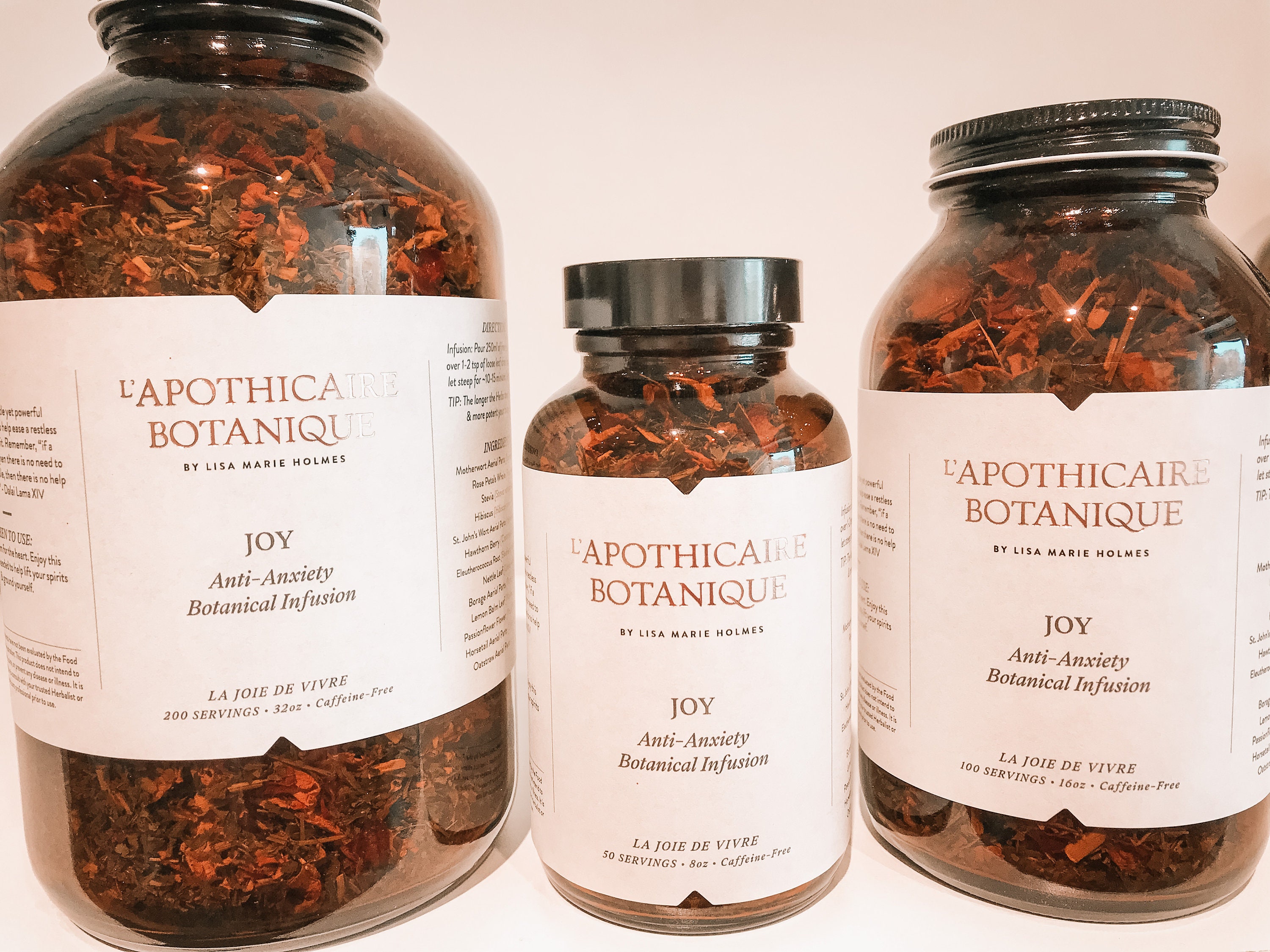 JOY anti-anxiety Botanical Infusion - Etsy New Zealand