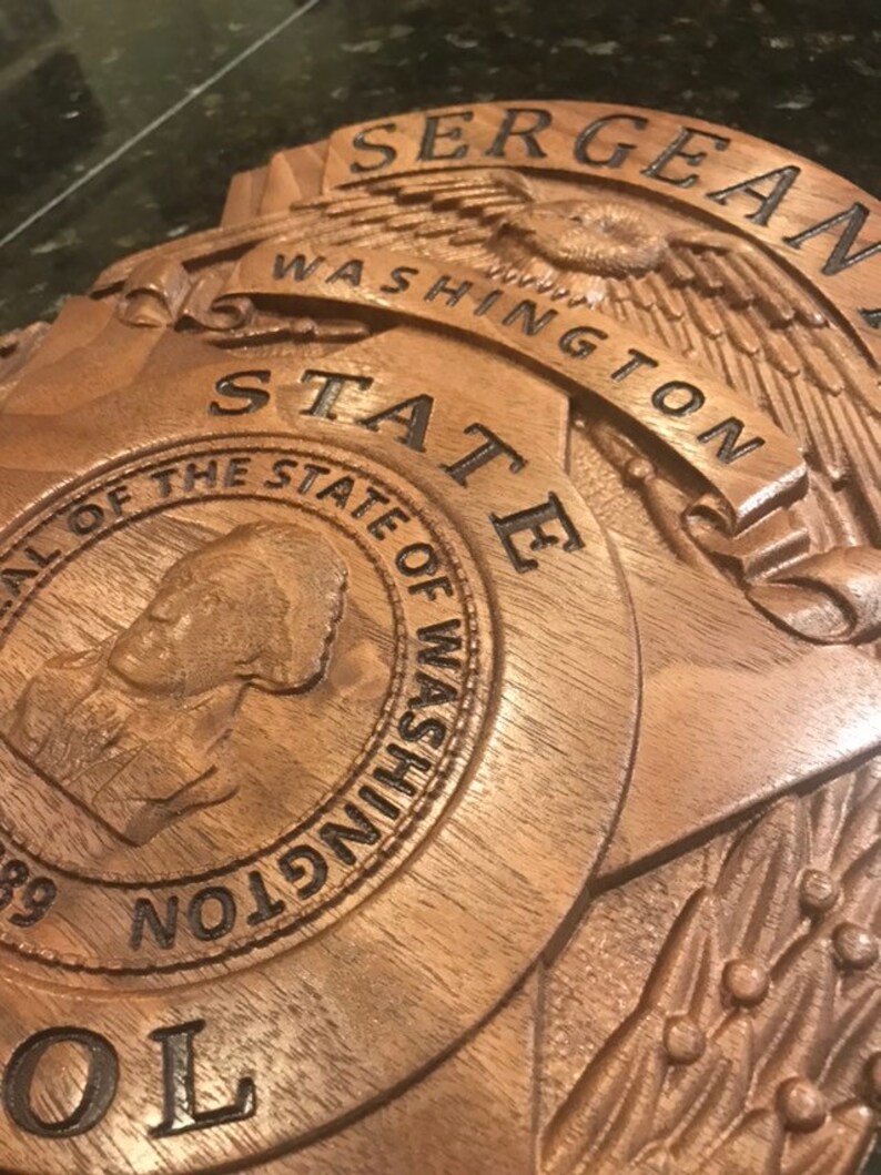 Washington State Patrol Badge | Etsy