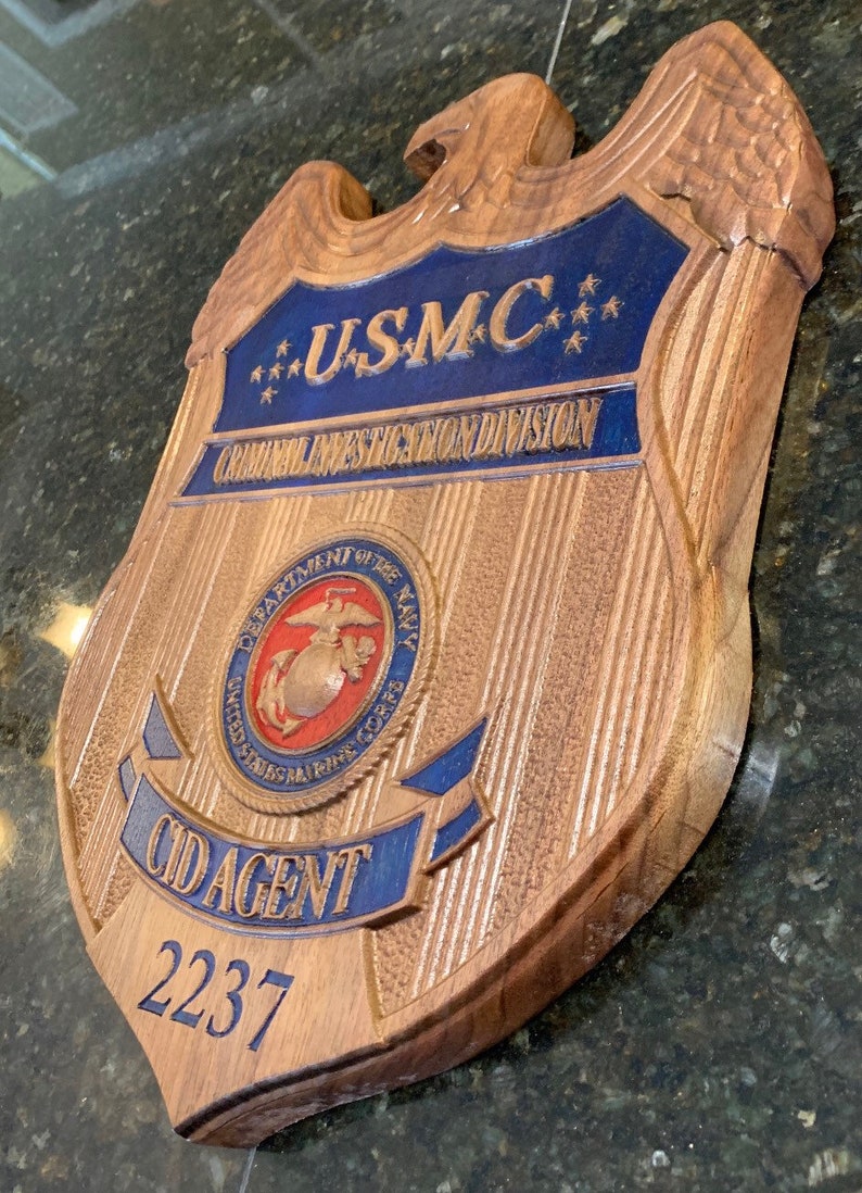 Marine Criminal Investigation Division CID Badge | Etsy