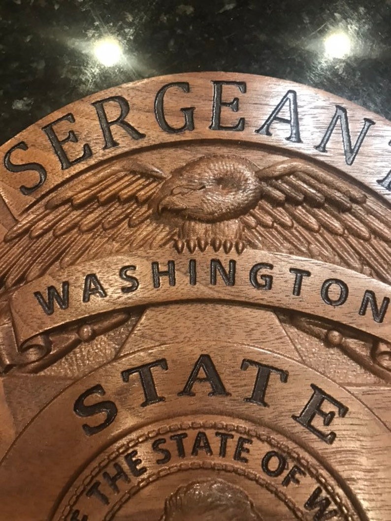 Washington State Patrol Badge | Etsy
