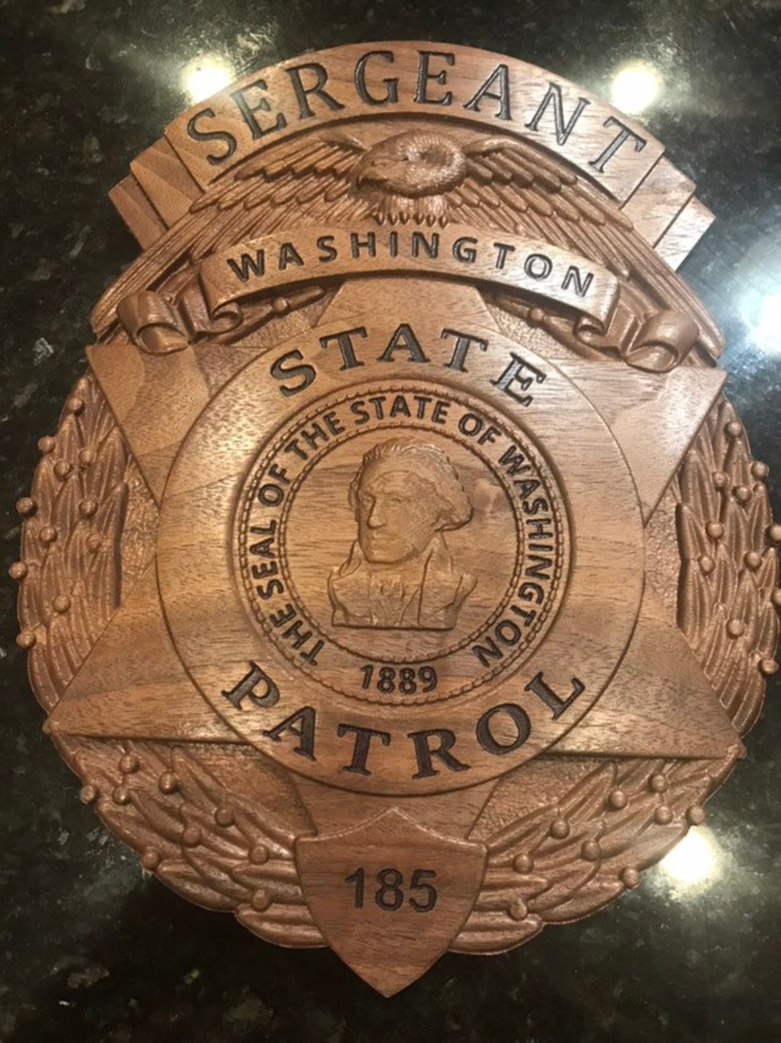 Washington State Patrol Badge | Etsy