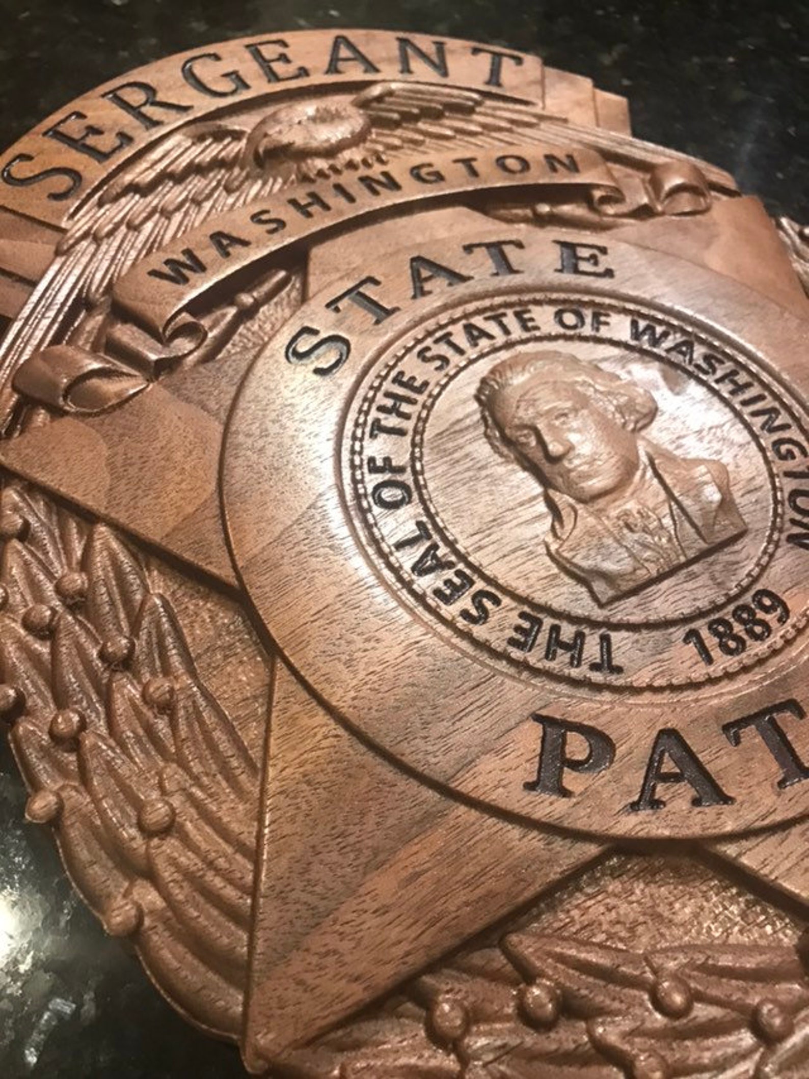 Washington State Patrol Badge | Etsy