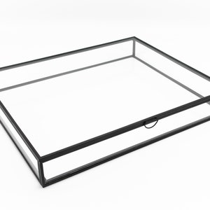 BLACK Glass Box | 8x10 Photo Box | Proof Print Packaging | Photographer ...