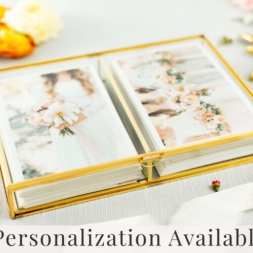 4x6 Brass & Glass Upright Photo Print Box - Etsy