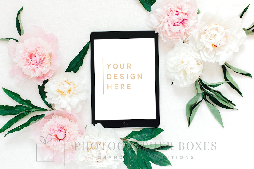 Black iPad Mockup, Styled iPad Mock Up, PSD Template to Show Your Text ...