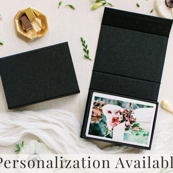 Black Photo Box - Etsy