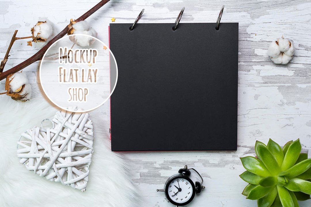 Pre Made Scene Art Work Mockup Flat Lay Photo Stock Photo Mock up ...