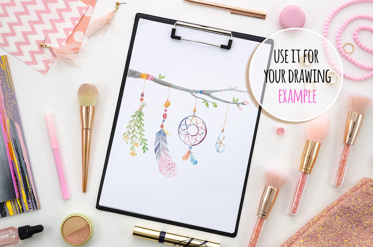 Clipboard Mockup Pre-made Scene PSD Flat Lay Photo Mockup - Stock ...